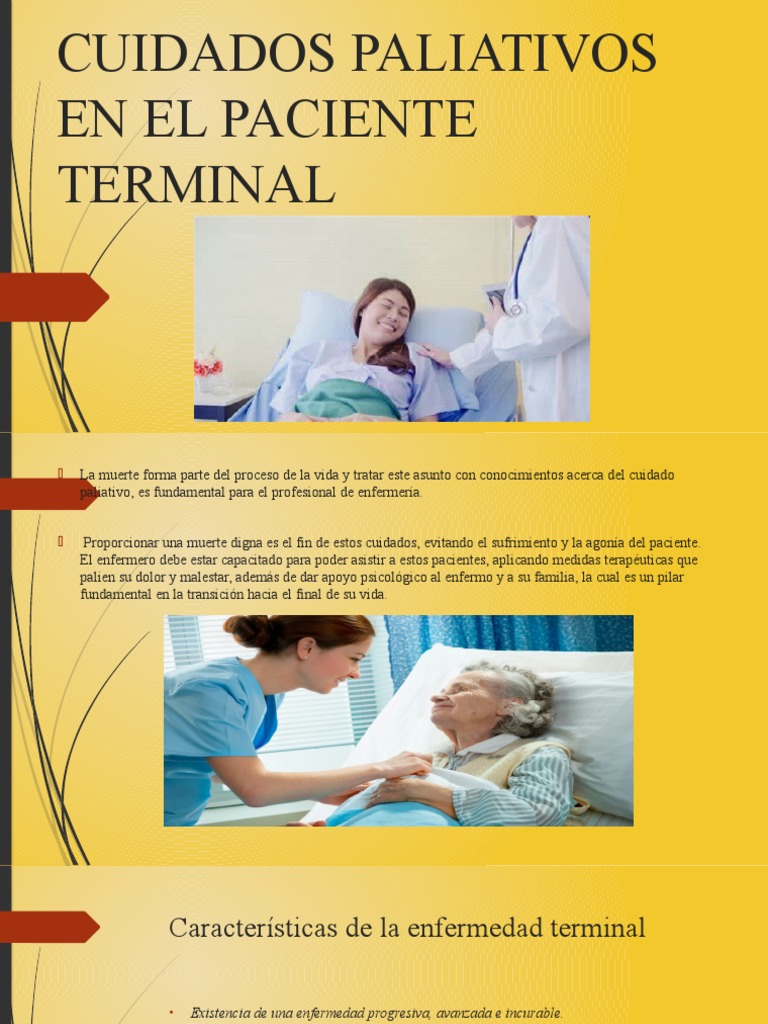 Cuidados Paliativos en El Paciente Terminal | PDF