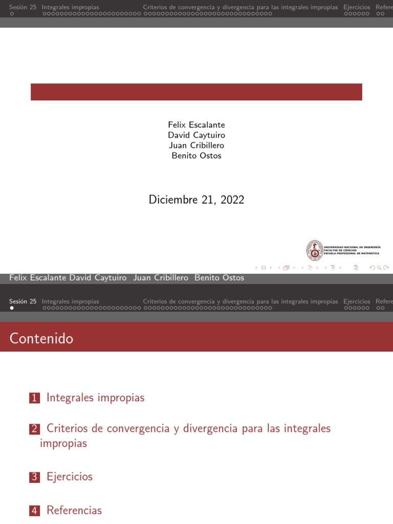 Integrales Impro | PDF