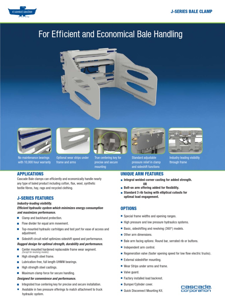 Bale Clamp | PDF | Textiles | Bearing (Mechanical)