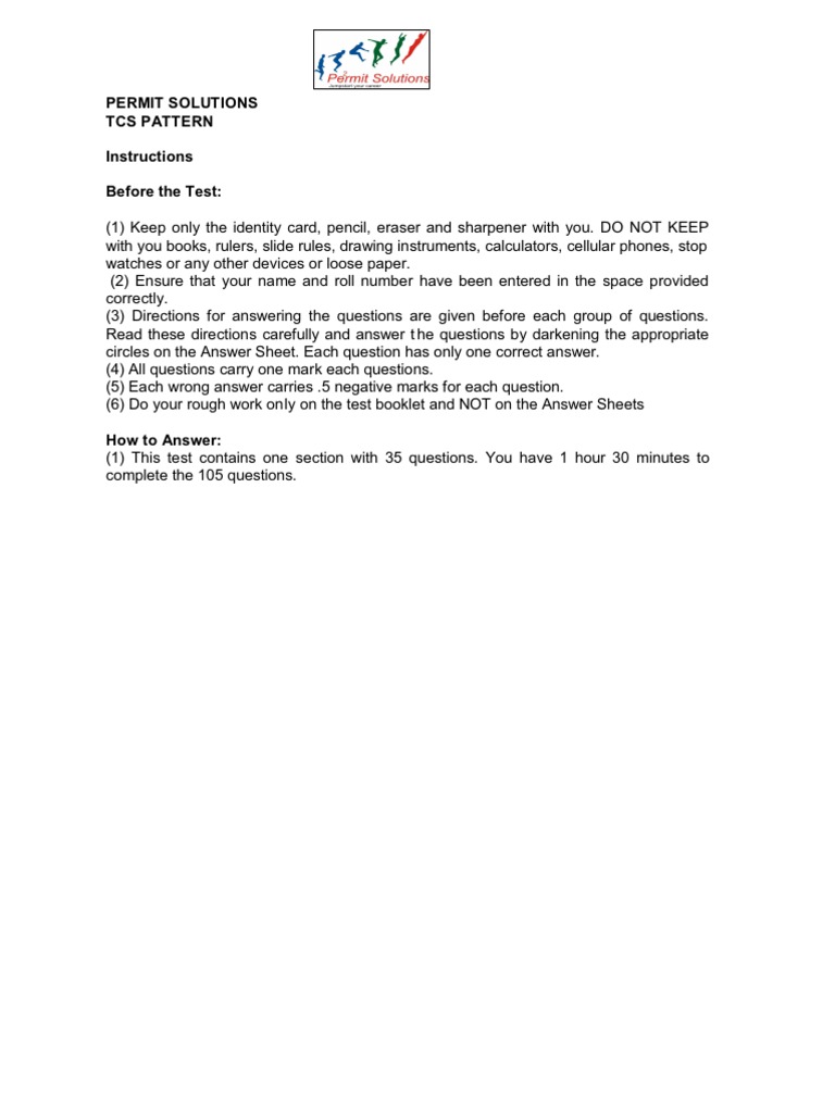 Tcs Important Apti | PDF | Language Arts & Discipline | Science & Mathematics