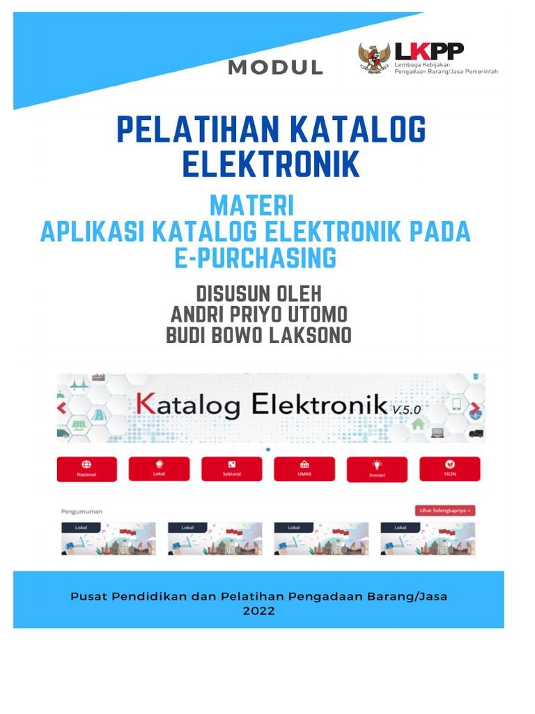 Modul E-Purchasing: Panduan Praktis | PDF