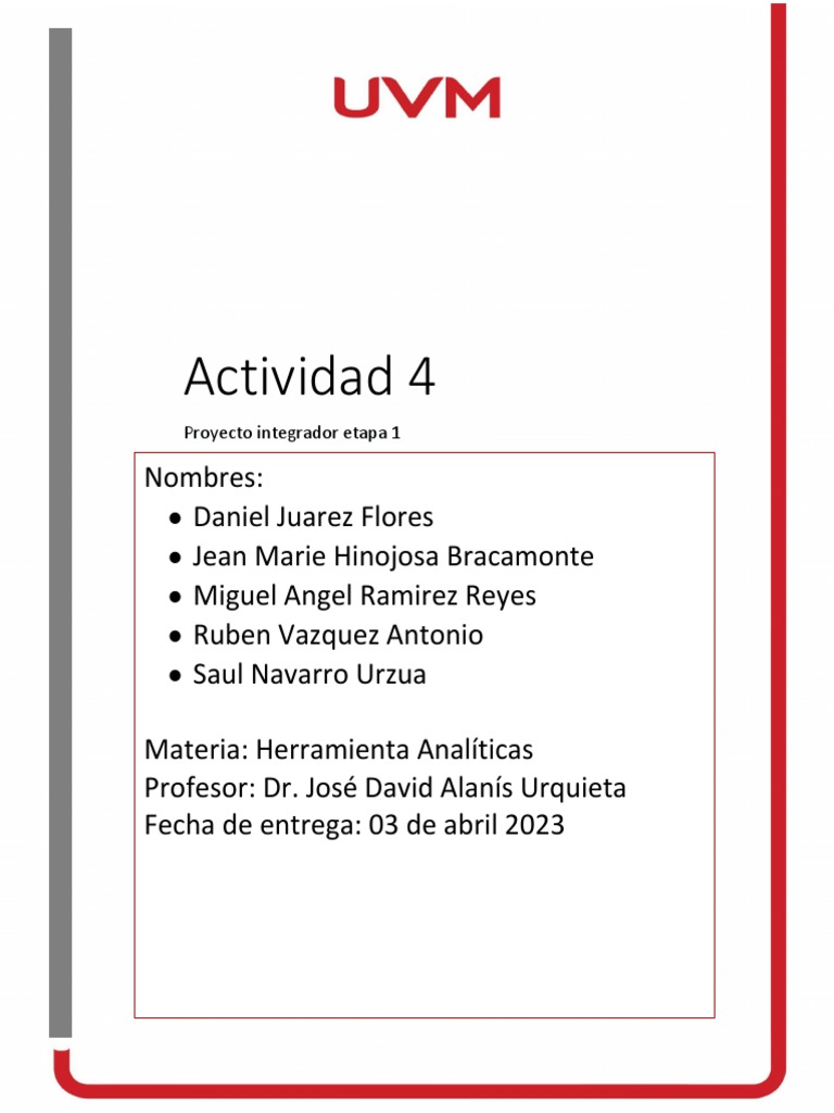 A#4 Equipo 9 | PDF | Metodología | Science