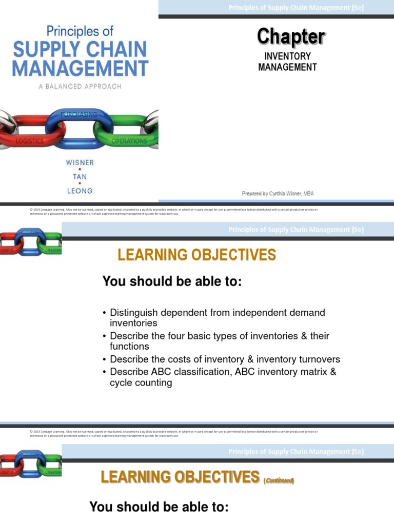 Chap 4-Inventory Management | PDF | Radio Frequency Identification ...