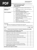 GAPP Application For A Caregiver | PDF