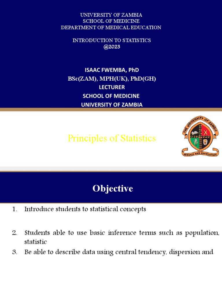 43hyrs Principles of Statistics 3 | PDF | Variance | Standard Deviation