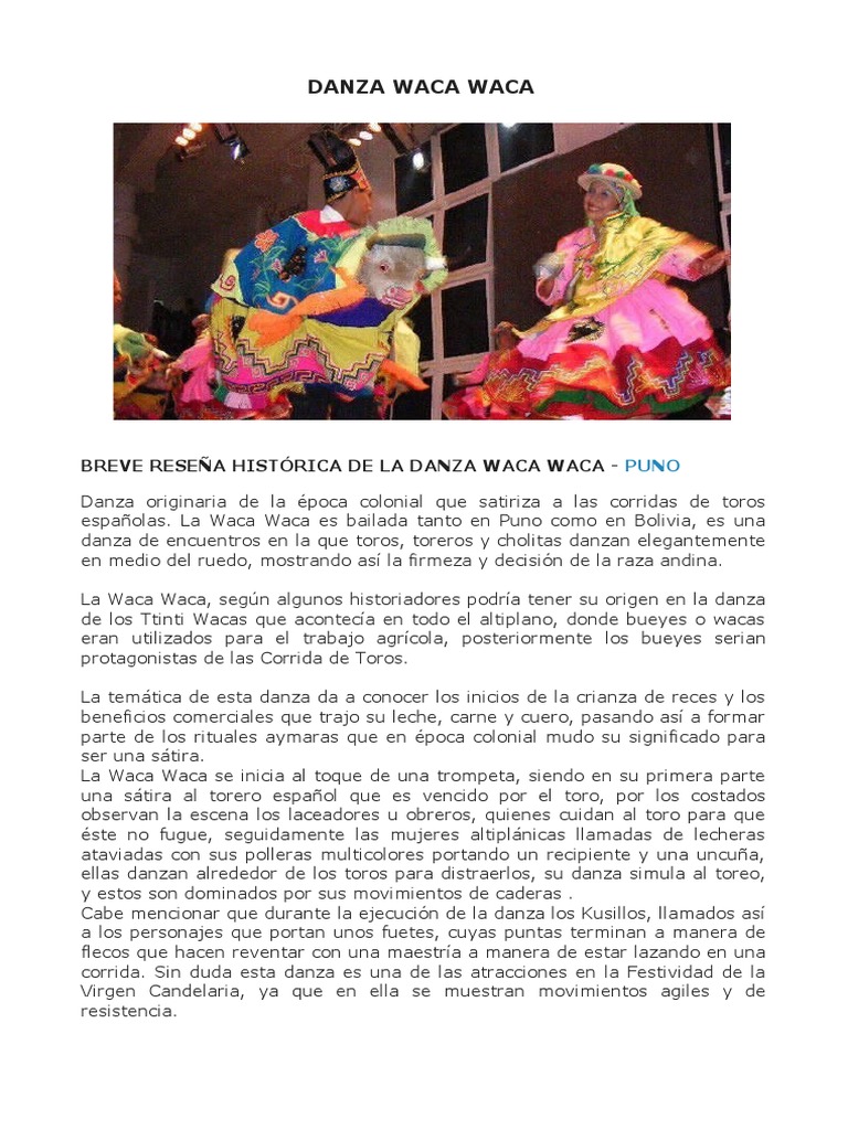 Waca Waca | PDF | Historia