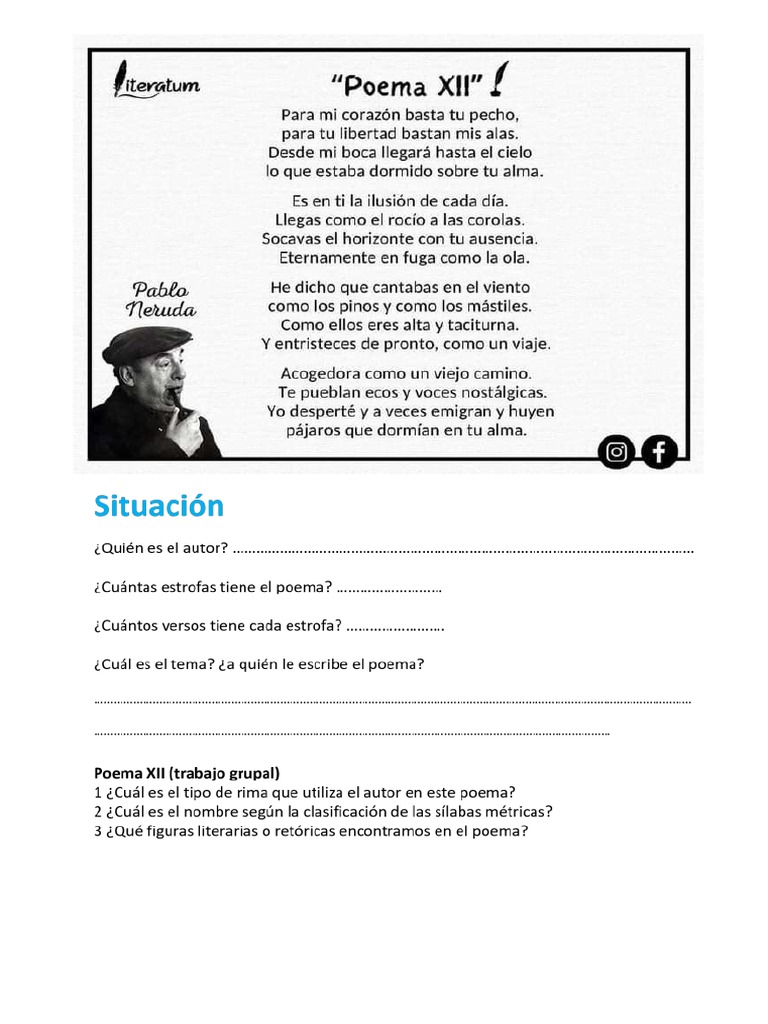 Actividad de Poemas | PDF