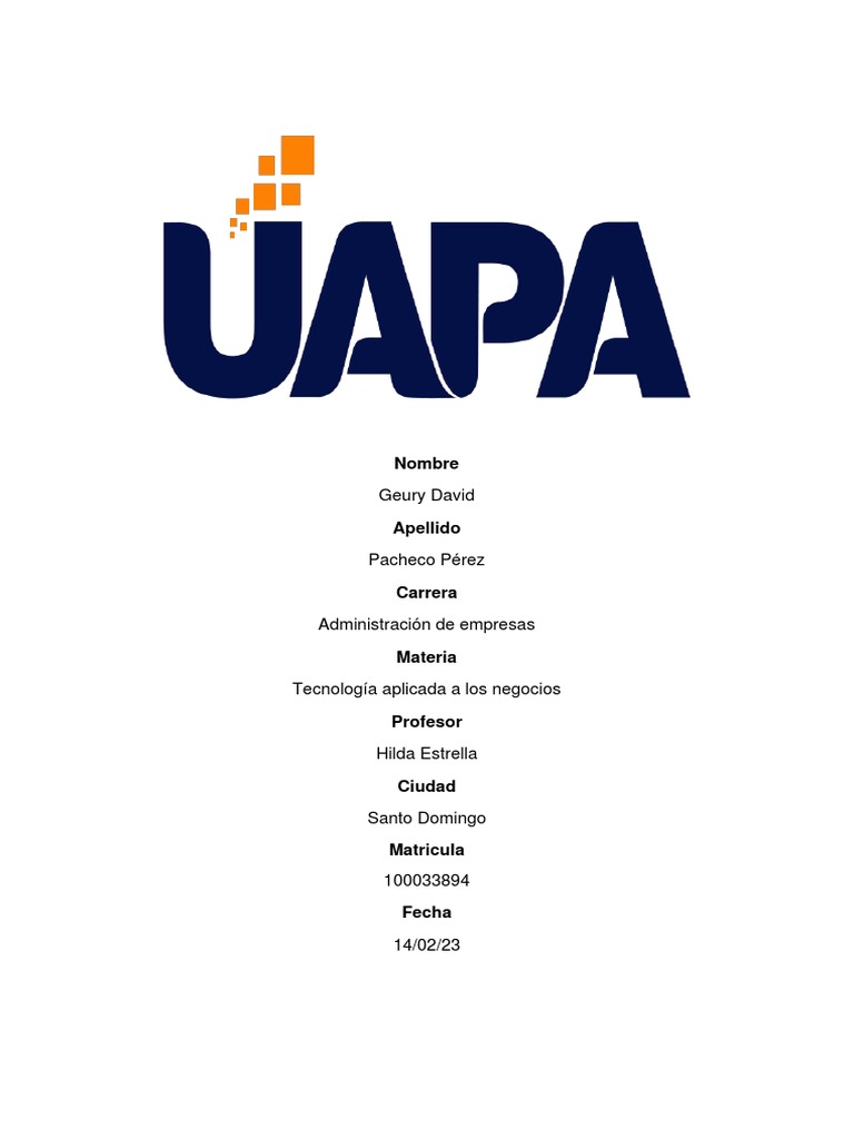 TAREA 5 (2) | PDF | Planificación de recursos empresariales | Software