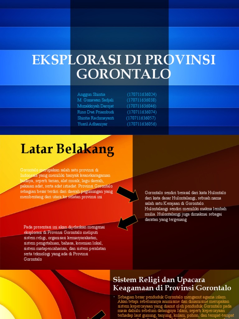 Eksplorasi Di Provinsi Gorontalo | PDF