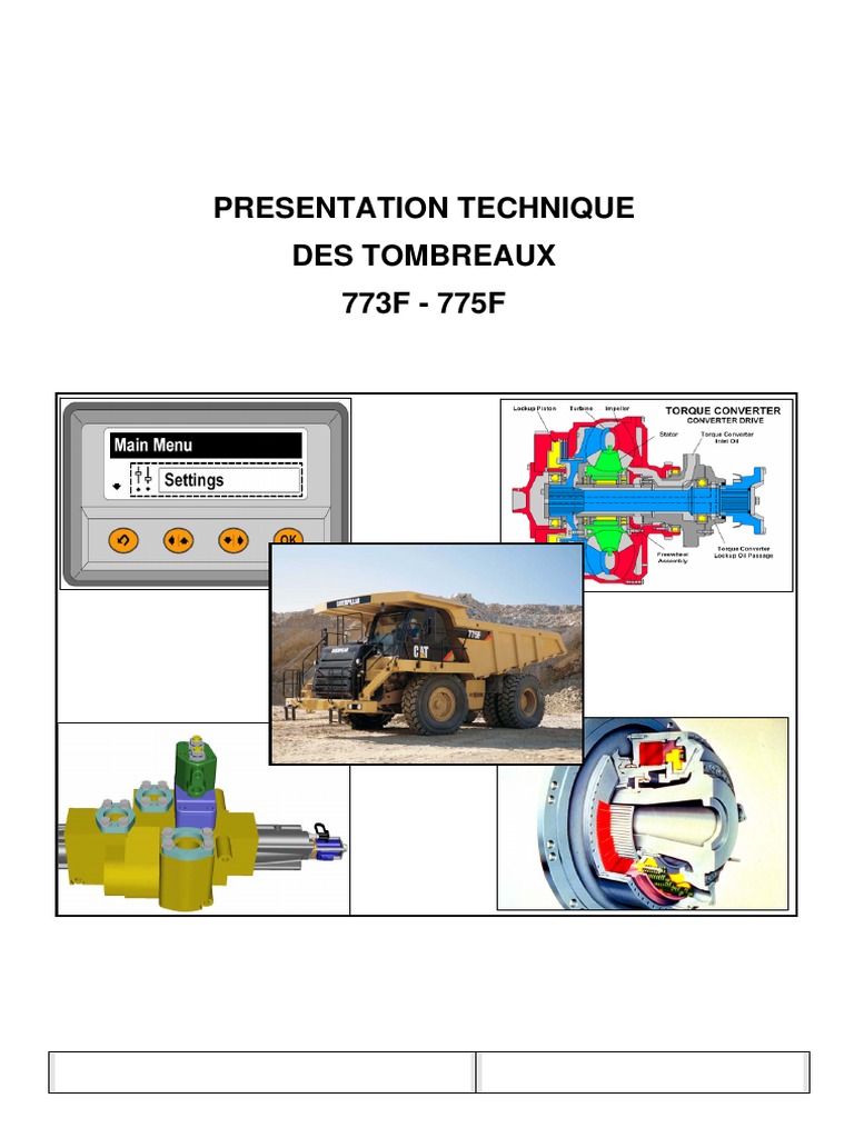Présentation Technique 773F-775F | PDF