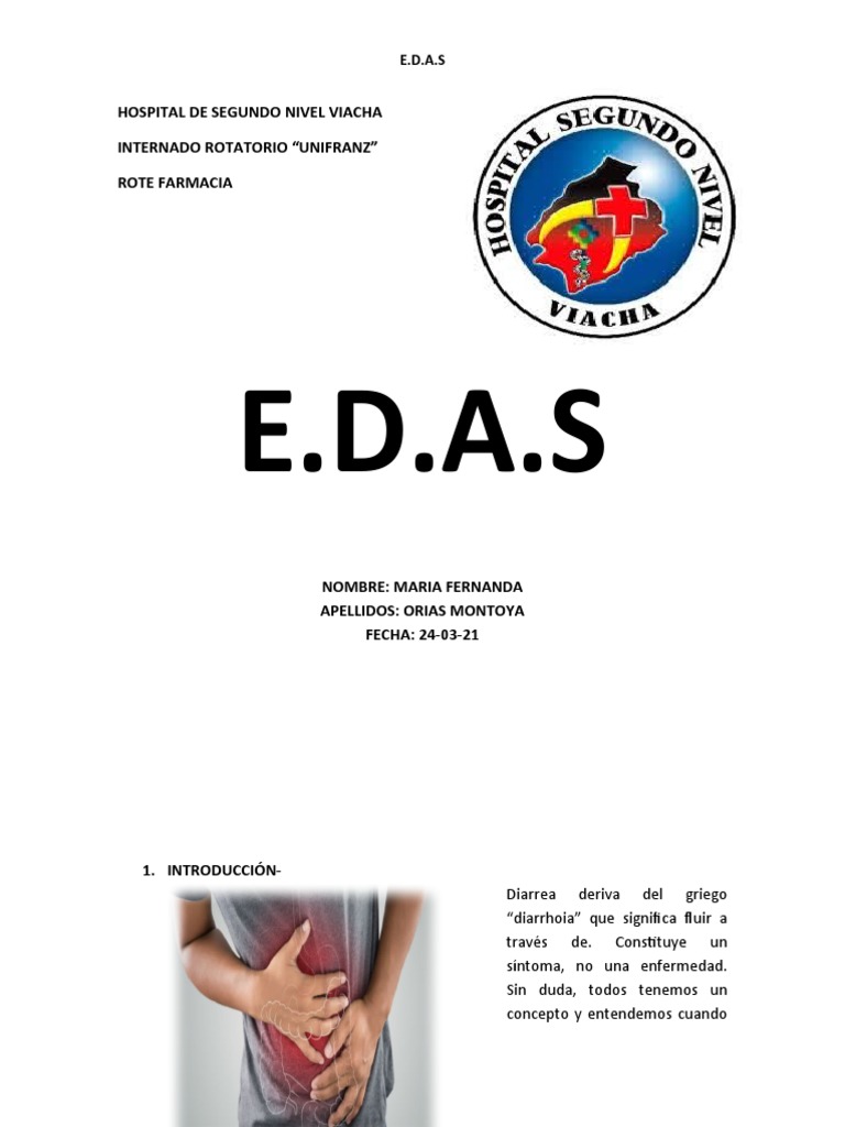 EDAS | PDF | Diarrea | Epidemiología