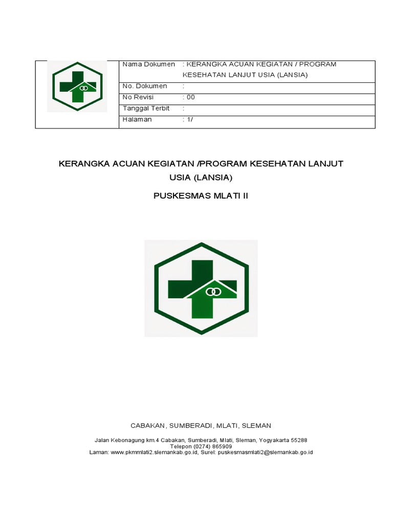 Kak Lansia 2023 | PDF