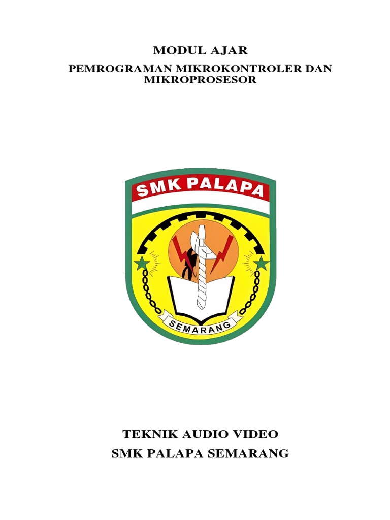 Modul Ajar Pemrograman Mikrokontroler Dan Mikroprosesor | PDF
