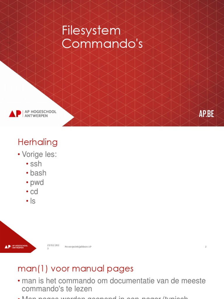 02 Filesystem Commandos | PDF