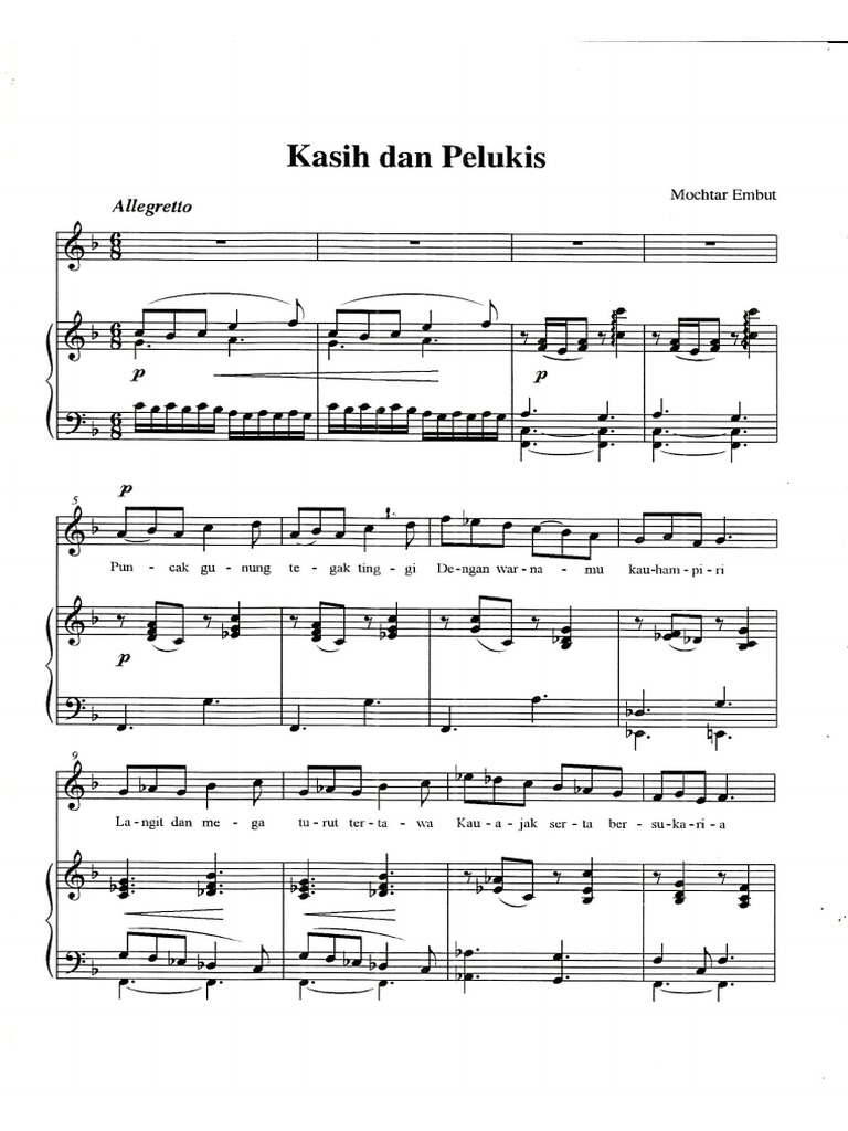 Kasih Dan Pelukis - Mochtar Embut | PDF