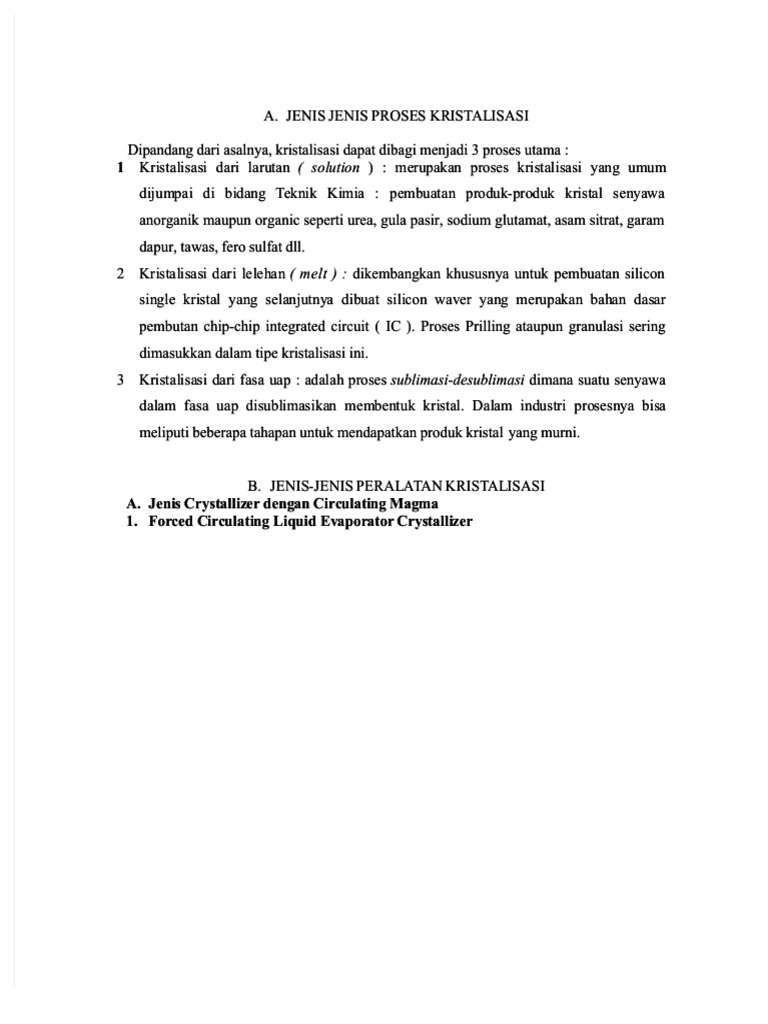PDF Alat Alat Kristalisasi Compress | PDF
