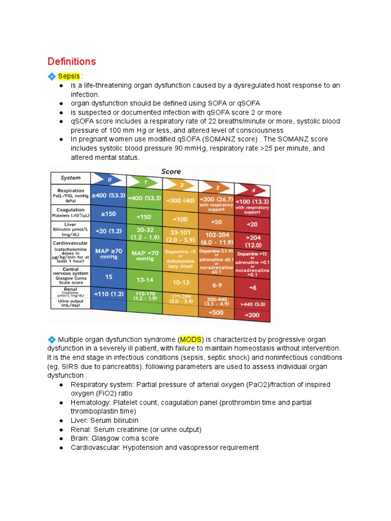 Sepsis | PDF | Sepsis | Shock (Circulatory)