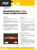Uso Correcto Del Cutter | PDF