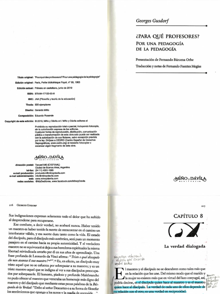 Gusdorf Capítulo 8 | PDF