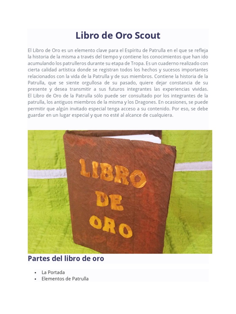 Libro de Oro 2 | PDF