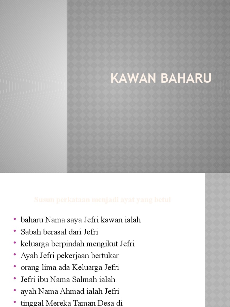 Kawan Baharu THN 2 | PDF