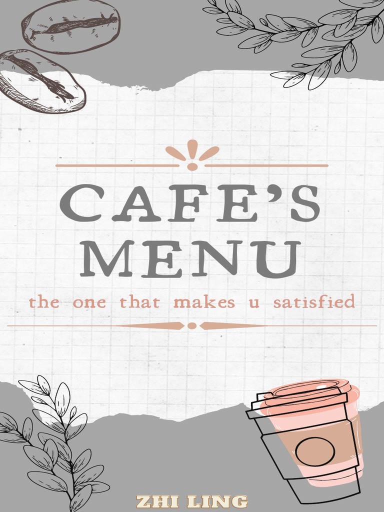 cafe menu | PDF