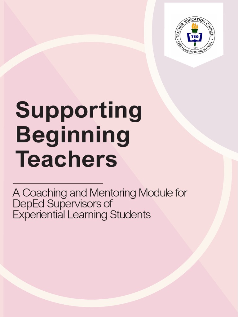 TEC-RCTQ Coaching and Mentoring Module - Final | PDF | Learning | Teachers