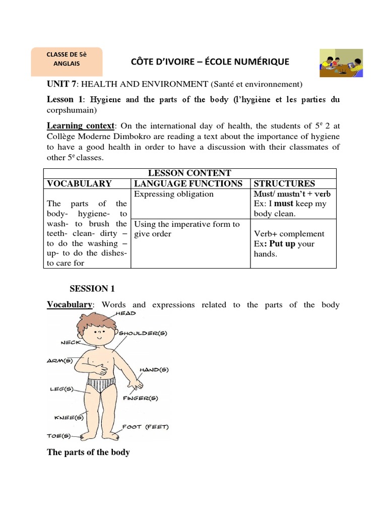 Unit 7 - Lesson 1 - 5è | PDF