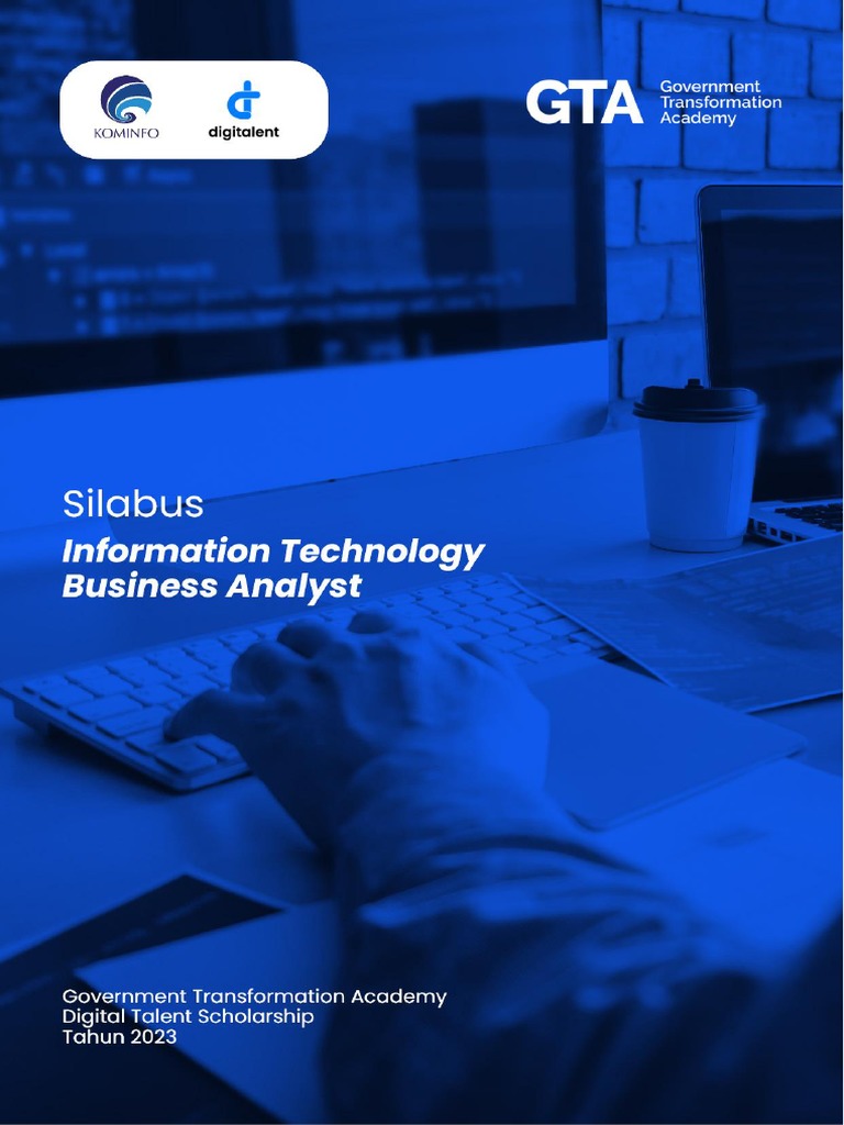Silabus - Information Technology Business Analyst - GTA DTS 2023 | PDF