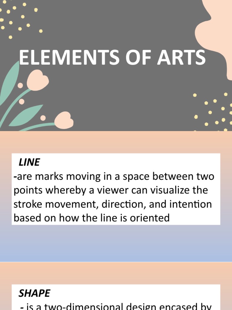 Elements of Arts | PDF