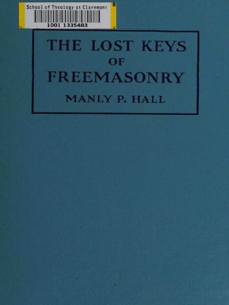 The Lost Keys of Freemasonry | PDF