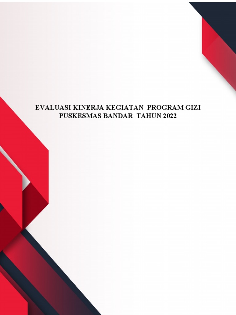 Contoh Evaluasi Kinerja | PDF