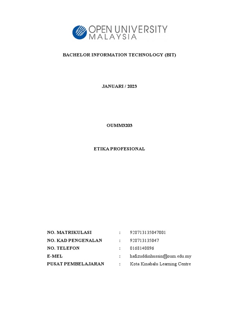 OUMM3203 920713135047 Assignment | PDF | Bribery | Political Corruption