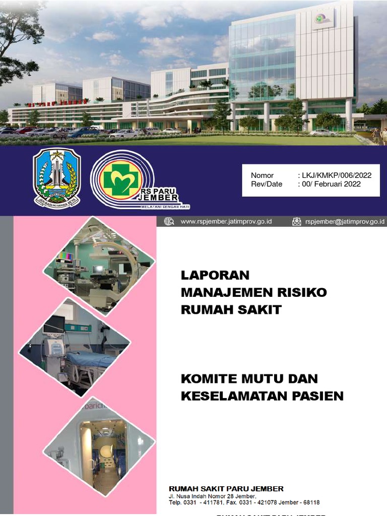 LAPORAN MANAGEMEN RISIKO RUMAH SAKIT (1) | PDF