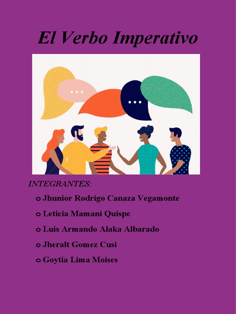 El Verbo Imperativo | PDF