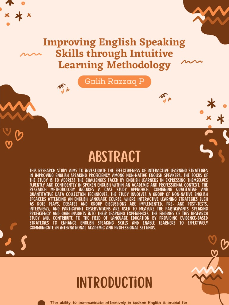 Interactive Strategies for English Fluency | PDF