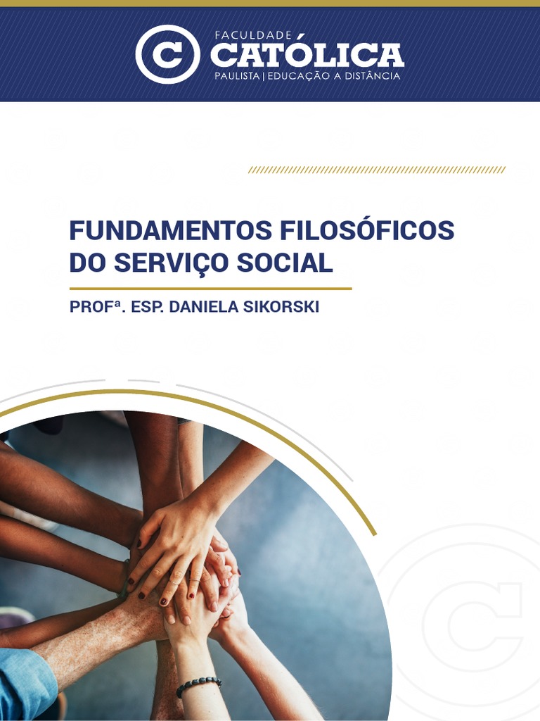 Fundamentos Filosóficos Do Serviço Social-UCA EAD | PDF | Pensamento ...