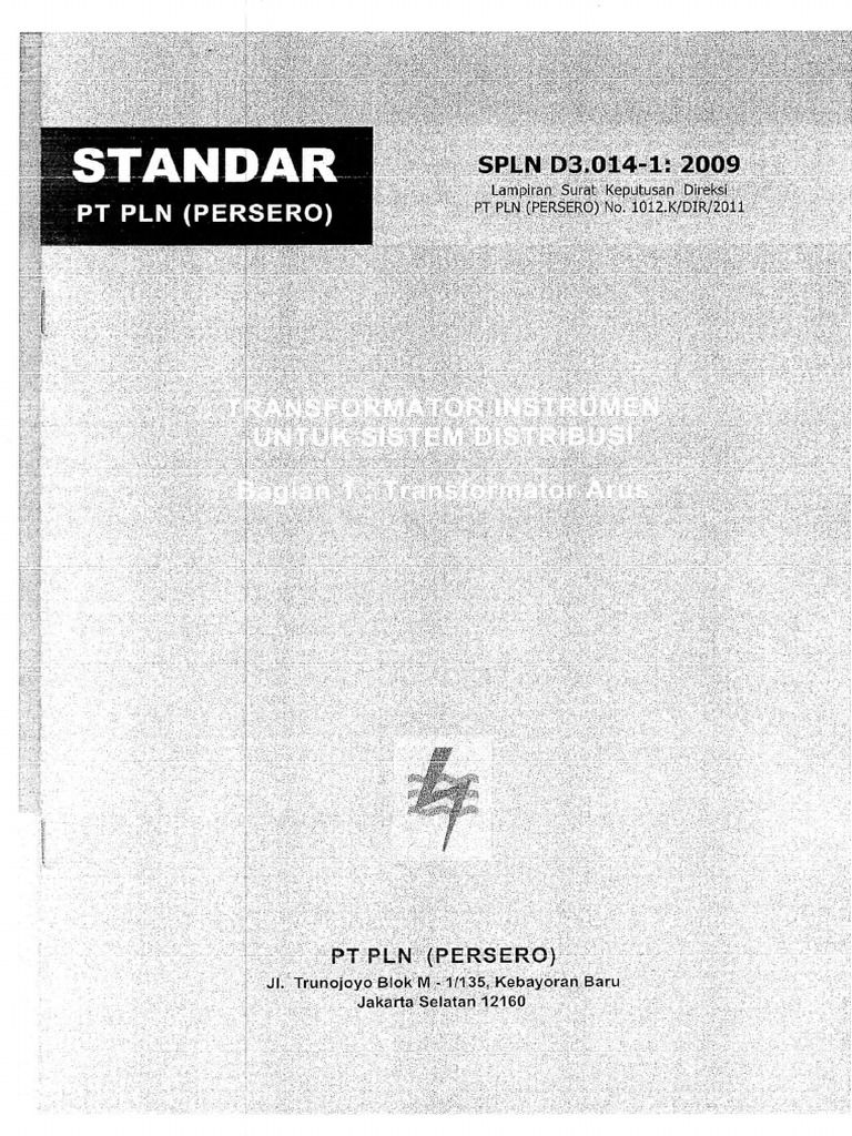 SPLN D3.014-1 - 2009 | PDF