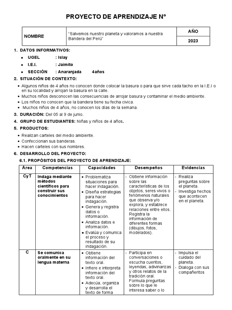 Programacion Medio Ambiente | PDF | Reciclaje | Residuos