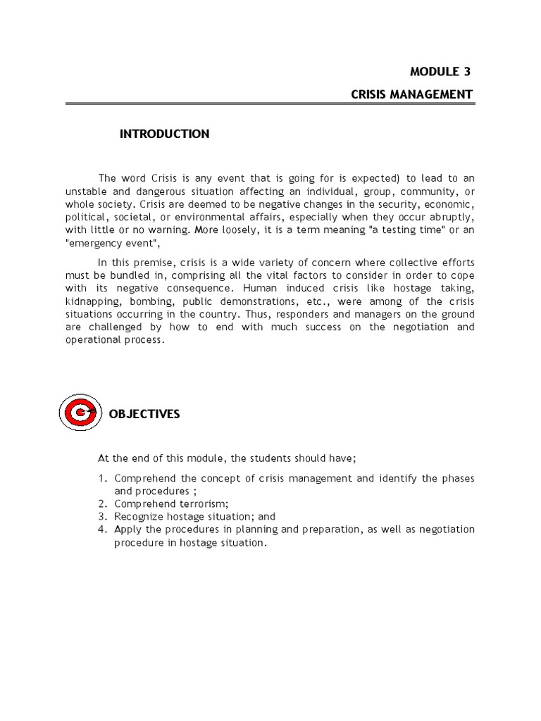 Module 3 | PDF | Paranoia | Negotiation