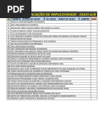 Resumo - Escala Bdefs | PDF