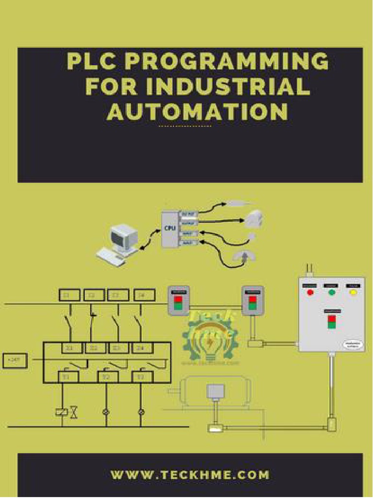 PLC Programming For Industrial Automation | PDF | Programmable Logic Controller | Relay