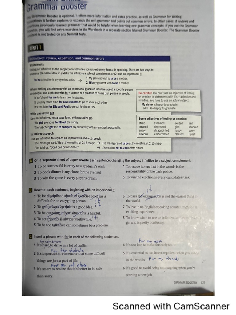 Grammar Booster | PDF