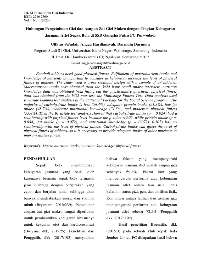 2023 - Ulfatus Saadah, Angga, Darmuin | PDF