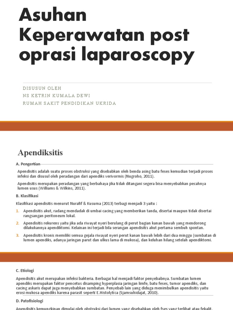 Asuhan Keperawatan Post Oprasi Laparos | PDF