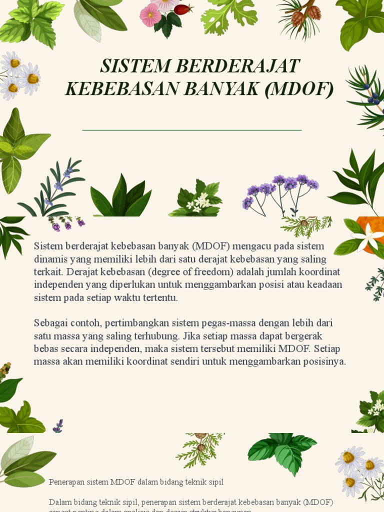 Sistem MDOF | PDF Sistem MDOF | PDF