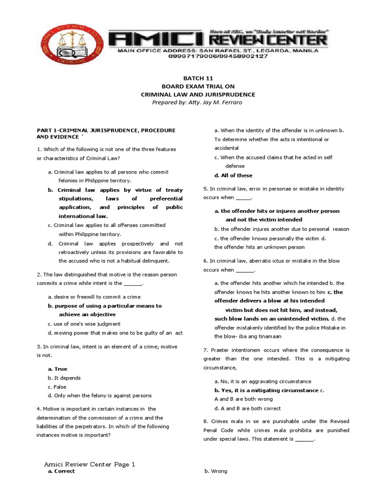 CLJ Assessment | PDF | Crimes | Crime & Violence