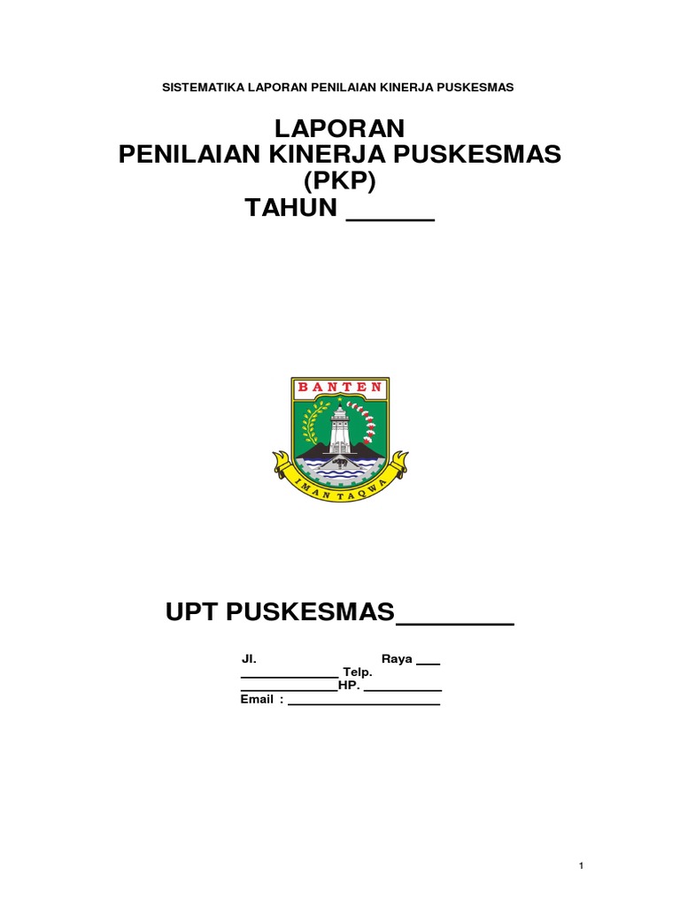 Contoh Laporan PKP Terbaru 2023 | PDF