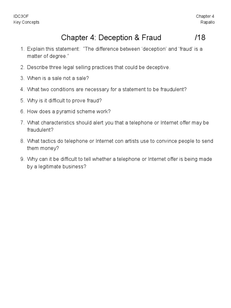 Chapter 4 - Understand Key Concepts | PDF Chapter 4 - Understand Key Concepts | PDF