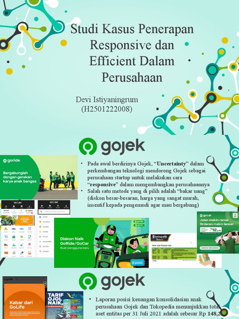 Contoh Penerapan Responsive Dan Efficient Dalam Perusahaan | PDF